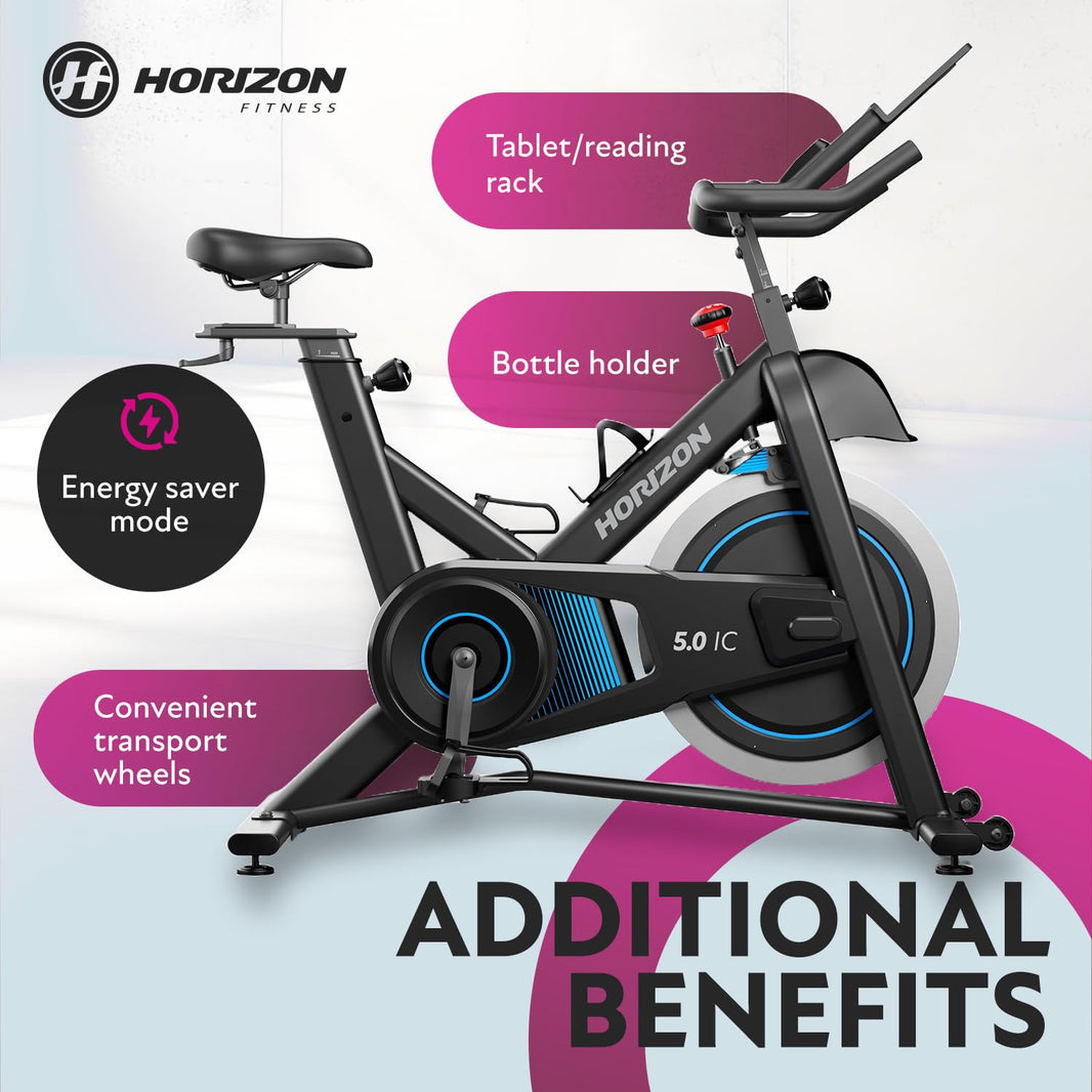 Horizon 5.0IC Indoor cycle - Johnson Fitness UK